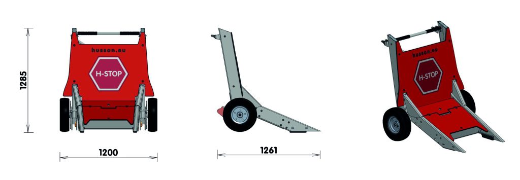 H-stop Anti-ram vehicle safety barrier - Husson International